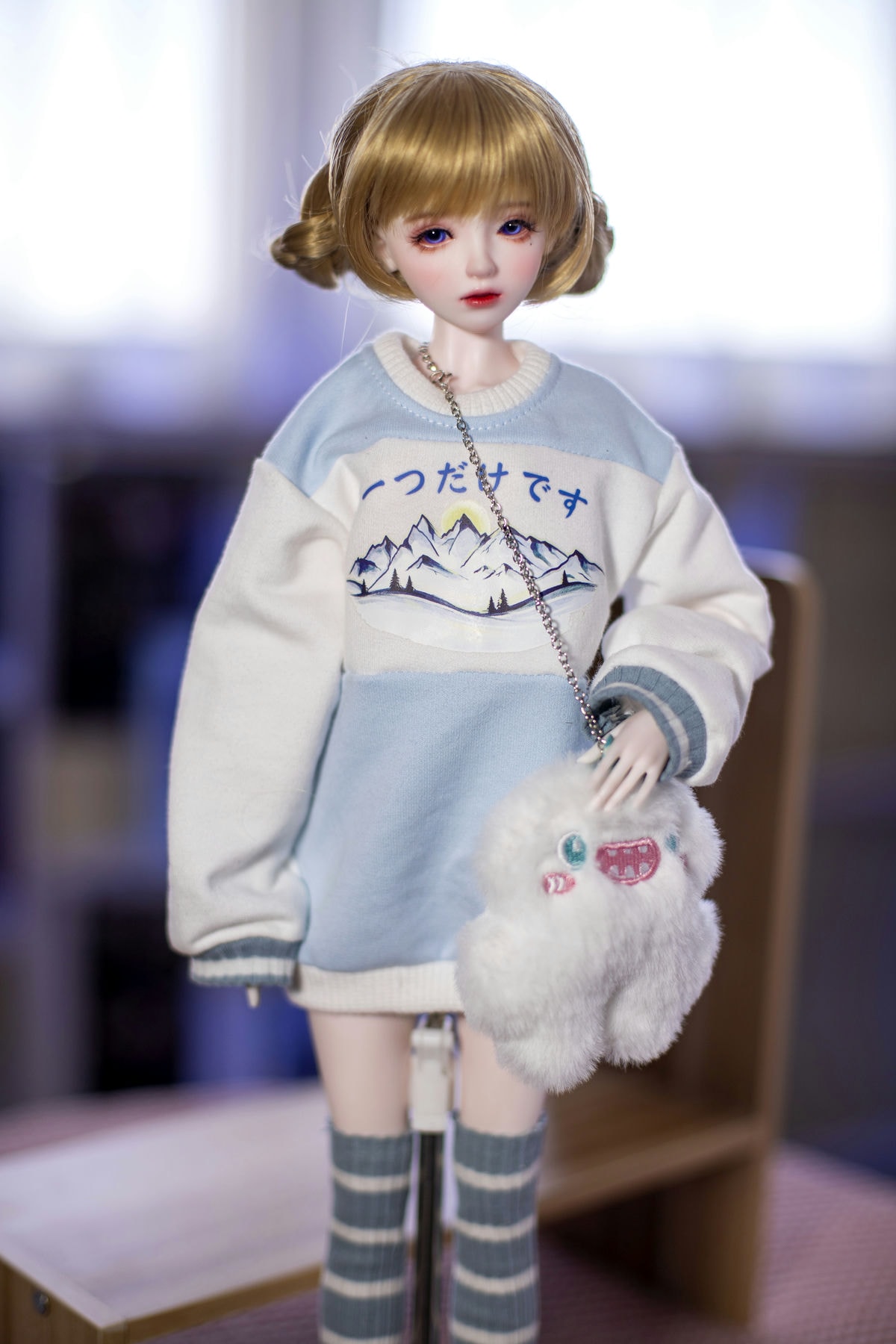 Hilary 1ft750cm Blonde Tiny Sex Doll With Bjd Head 💋 Nakedoll 
